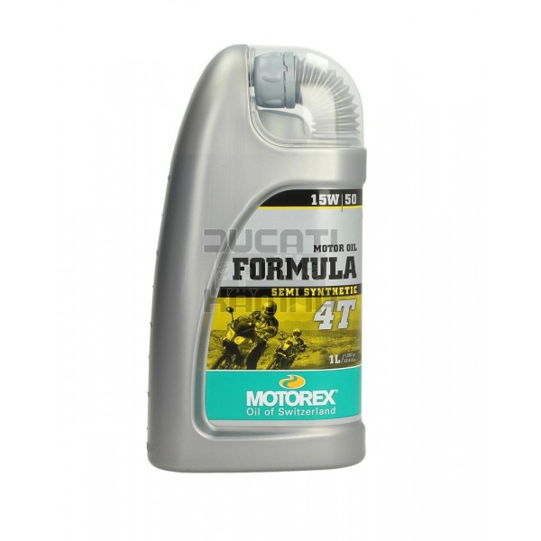 Motorex Formula 4T - SAE 15W/50 - Semi Synthetic | Ducati & Aprilia ...
